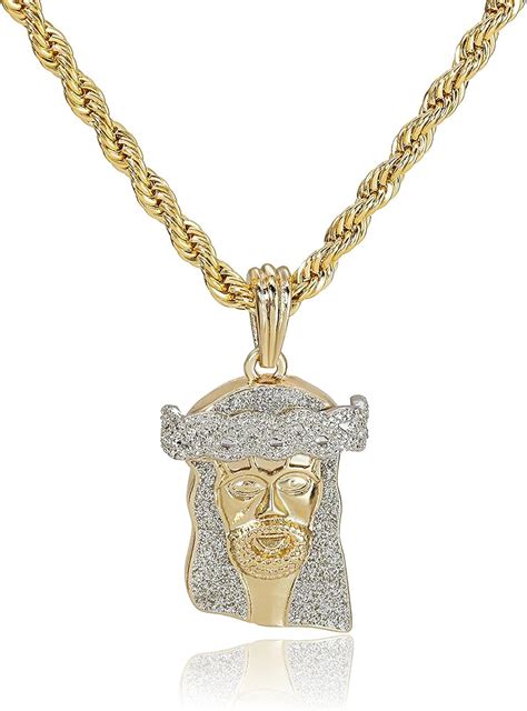 Jesus Piece Chain Silver