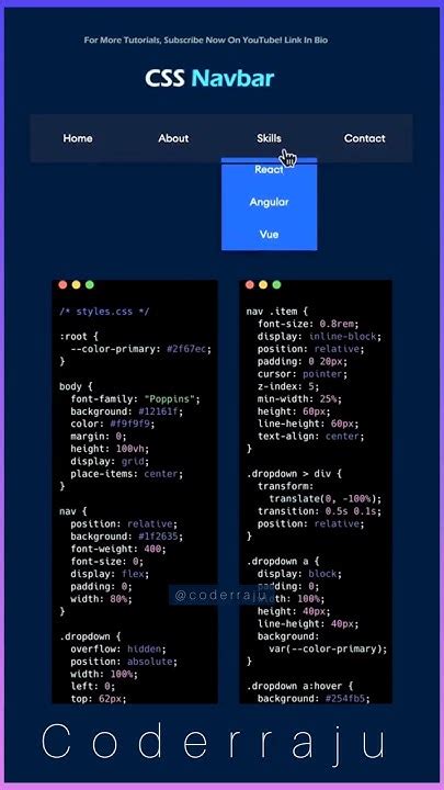 How To Create Dropdown Menu Reelsvideoシ Htmlcoding Html Css Javascript Html Youtube