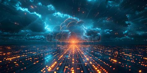 Cloud Computing Technology Transferring Big Data In A Futuristic