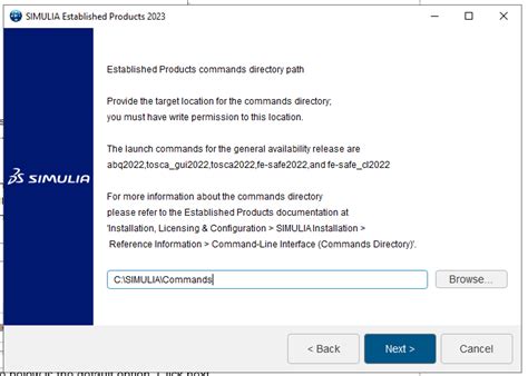 11 A Working Directory Will Be Specified Or Created The Picture Below Is The Default Option
