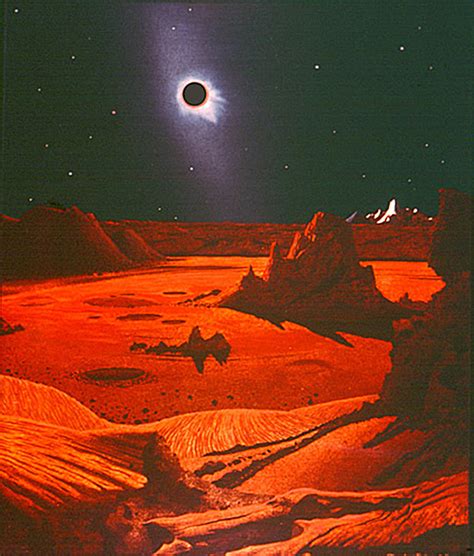 70s Sci Fi Art Space Artist Chesley Bonestell