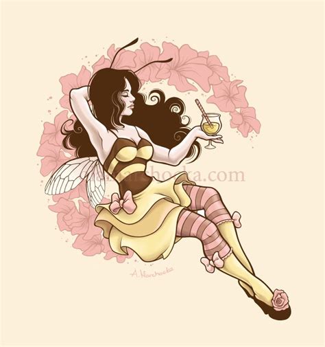 Lazy Bee Characters Inspiration Drawing Illustration Artist