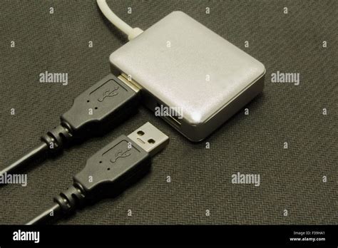 Usb Hub Connect Stock Photo Alamy