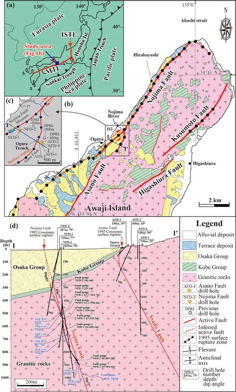 Maps Of The Tectonic Setting And Geological Structures Around The Study
