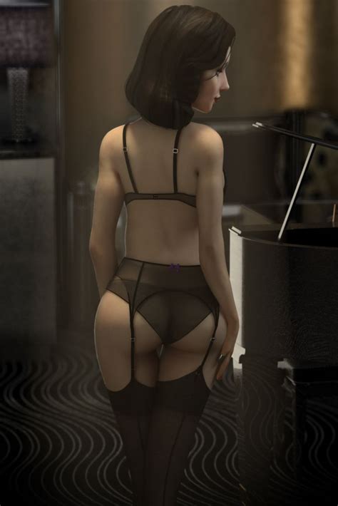 Rule 34 1girls 3d Ass Bioshock Bioshock Infinite Black Panties Brown Hair Burial At Sea