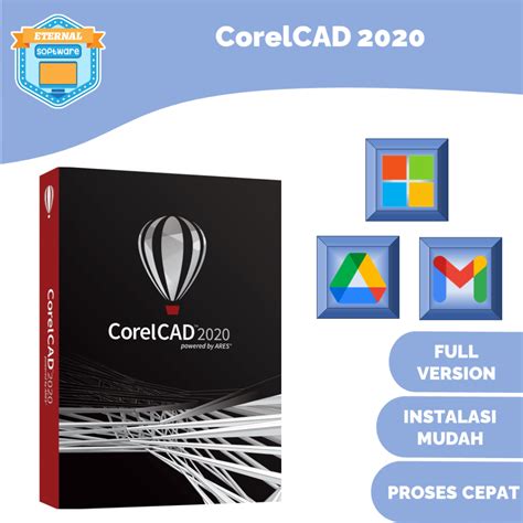 Jual CorelCAD Full Version Permanent Software Modifikasi Dokumen DWG Engineering D D