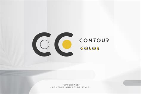 Contour Architecture Font On Behance