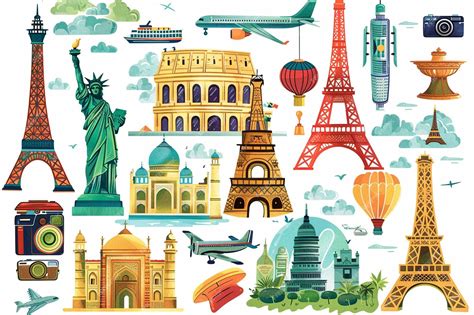 Eclectic Array Vector Illustration Art Premium Ai Generated Vector