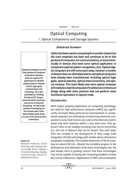 pdf optical computing