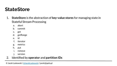 The Internals Of Stateful Stream Processing In Spark Structured Streaming