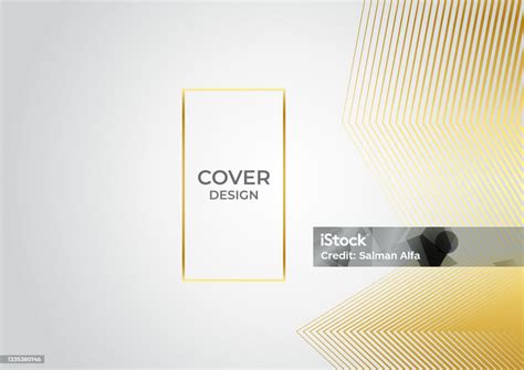 추상적인 배경 디자인 화이트와 골드 컬러 현대 미래 기술 배경 벡터 일러스트 소셜 미디어 배너 배경 템플릿 게임 디자인 포스터 0명에 대한 스톡 벡터 아트 및 기타 이미지