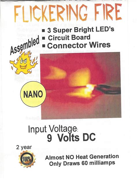 Fire Flickering Lights4models