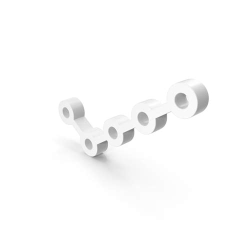 Circular Line Graph Symbol 3d Incl Line And Monochrome Envato