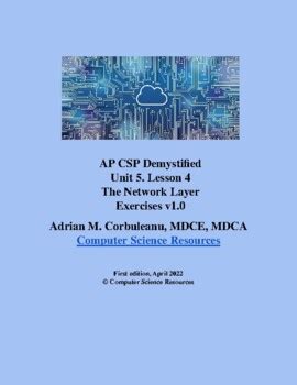 Adrian S AP CSP Demystified Network Layer Exercises High Babe U L