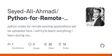 Github Seyed Ali Ahmadipython For Remote Sensing Python Codes For