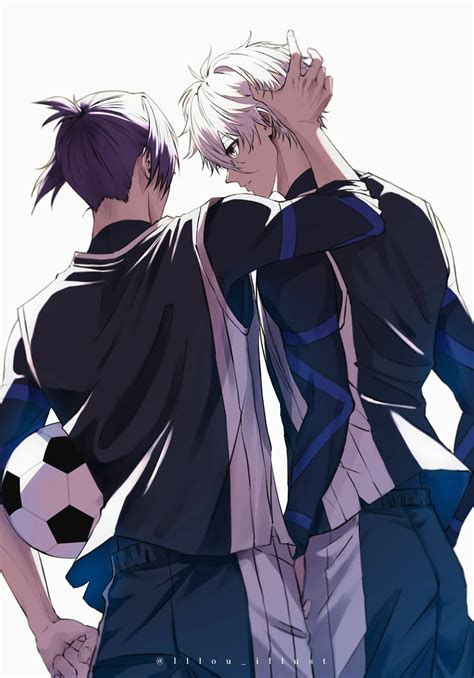 Nagi Seishirou And Mikage Reo Blue Lock Drawn By Lllou Illust Danbooru