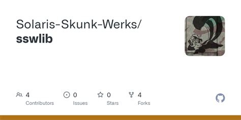 Github Solaris Skunk Werks Sswlib