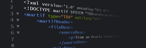 xml in translation and localization tcloc master s