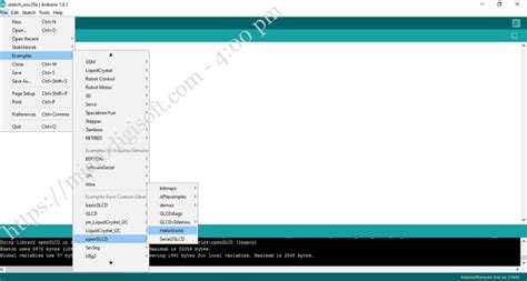 Interfacing 128×64 Graphical Lcd With Arduino