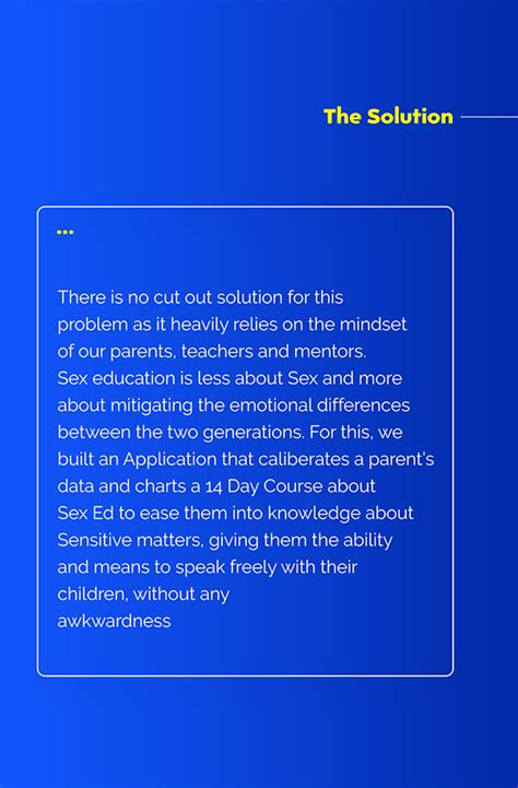 SexEducation UI UX Designathon Project Behance
