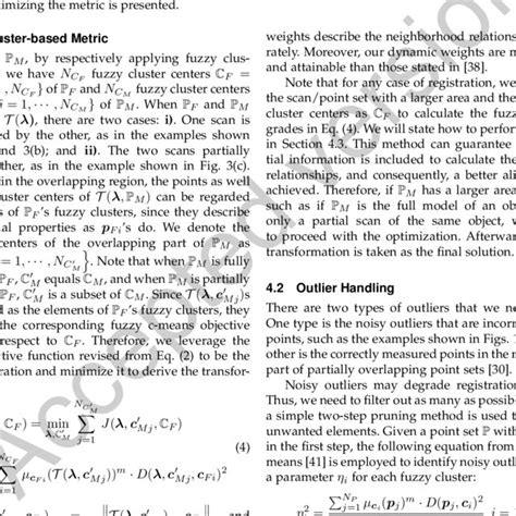 Some Examples Of Point Set Registration The Fixed Sets And The Moving