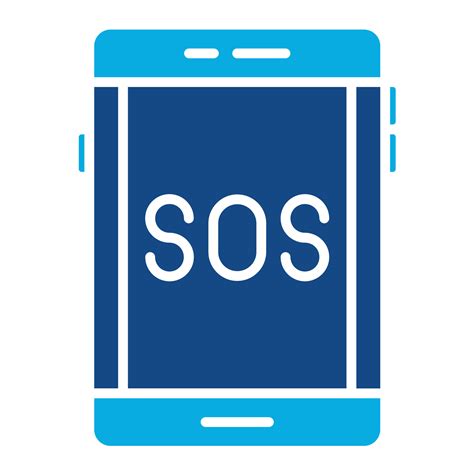 Cell Phone Glyph Two Color Icon 17611944 Vector Art At Vecteezy