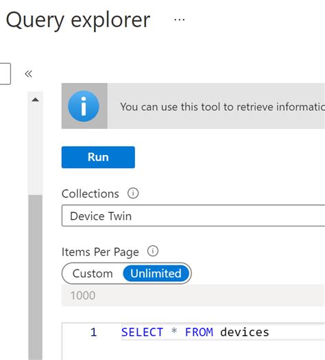 Query Error For Iot Edge Microsoft Qanda