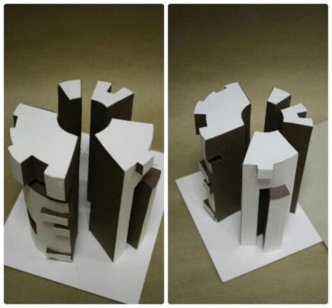Compositional Modeling Origami Architecture Concept Models