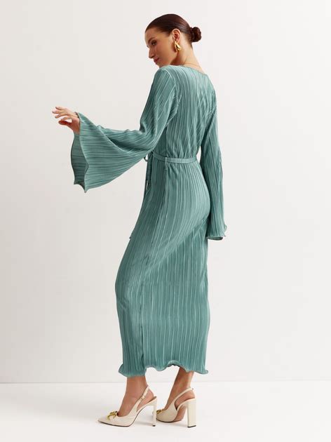 Плаття довге жіноче Dressa 66055 44 46 Зелене 2000406103129 Брендовий одяг Rozetka