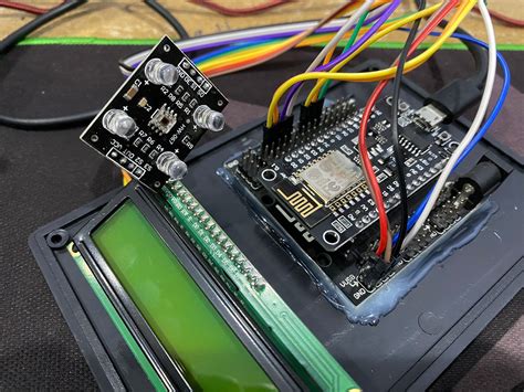 Deteksi Warna RGB TCS Nodemcu WIFI IP Local