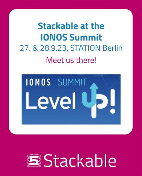 Stackable On Linkedin Stackable Ionossummit Stackable