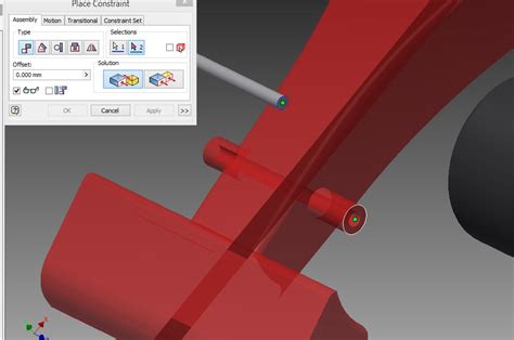 insert a small diameter cylinder inside big diameter cylinder