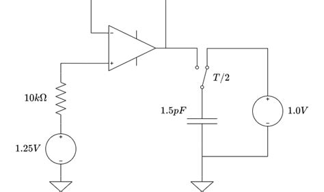 Operational Amplifier How Do I Model The Voltage Of A Capacitor Being