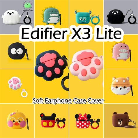 บูติกดั ้ งเดิม 】 สําหรับเคส Edifier X3 Lite การ ์ ตูนสร ้ างสรรค ์ เคสหูฟังซิลิโคนอ ่ อนนุ ่