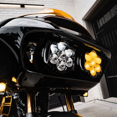 Shark Demon™ Headlight Fog Lamp Combo Kit For Road Glide The