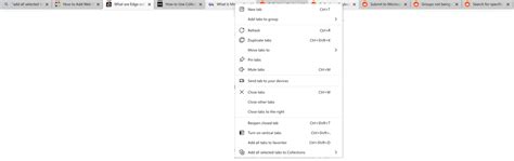 How To Add Selected Tabs To A Collection In Microsoft Edge R Microsoftedge