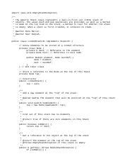 LinkedStack Java Import Java Util EmptyStackException The