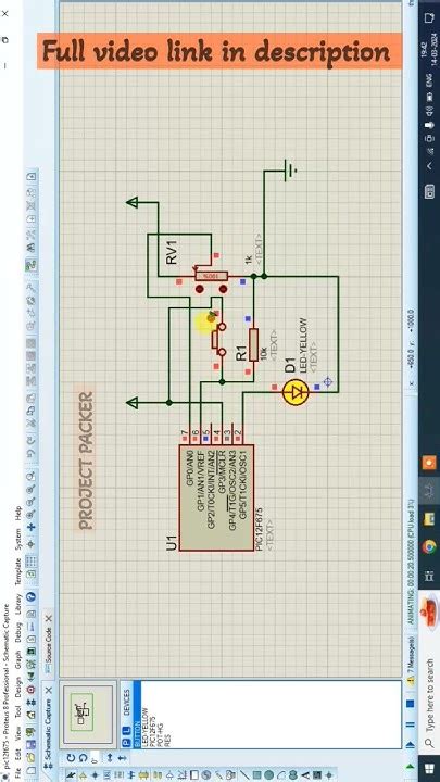 5 Pic12f675 Mplab Ide Switch And Adc Based Led On Code Explain In