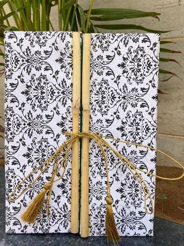 Glue Bound Paper Cover Bamboo Stick Diary A5 At ₹ 125piece In Jaipur