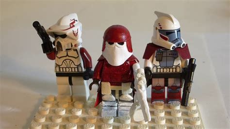 Custom Lego Star Wars Galactic Marine Youtube