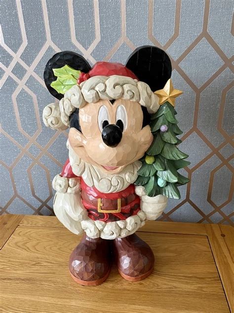 Disney Traditions Jim Shore Old St Mick Christmas 17” Mickey Costco