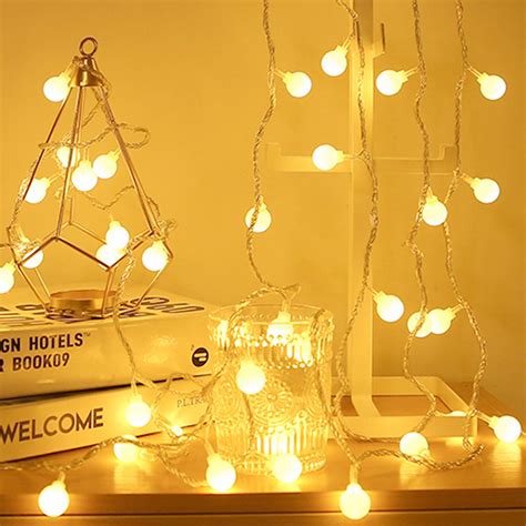 DYstyle LED String Lights Modes Fairy String Lights Indoor String Lights For Bedroom