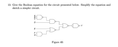 Solved 13 Give The Boolean Equation For The Circuit Chegg Com