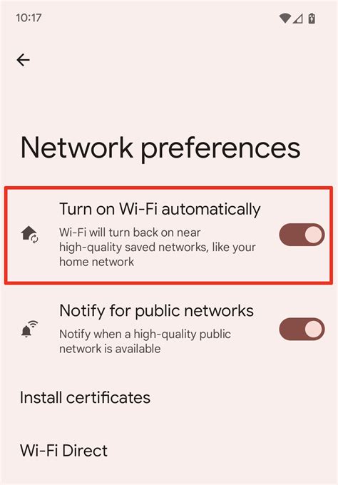 Wi Fi Infrastructure Features Android Open Source Project