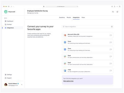 Dashboard Api Integrations By Mujeeb Qozeem On Dribbble