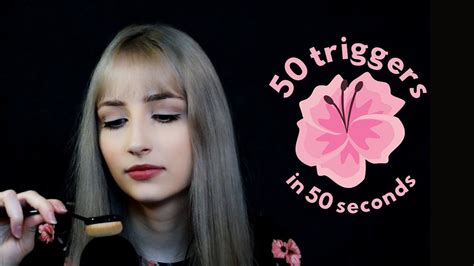 Asmr 50 Triggers In 50 Seconds Shorts Asmr Trigger Shorts