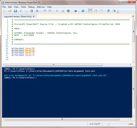 Another Powershell V3 Breakpoint Bug Updated Sapien Blog