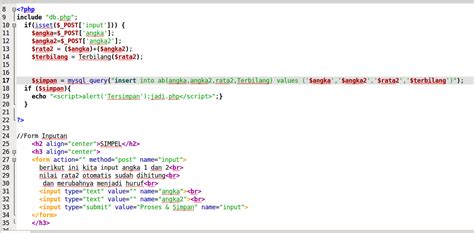 Merubah Angka Menjadi Huruf Dan Otomatis Di Simpan Di Database Php