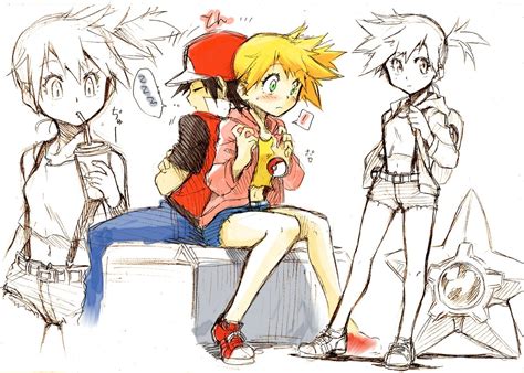 Chiaki Soul Blog Pokemon Ash And Misty Pokemon Manga Ash And Misty