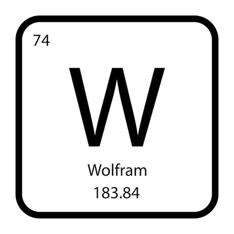 Premium Vector Wolfram Icon Vektor